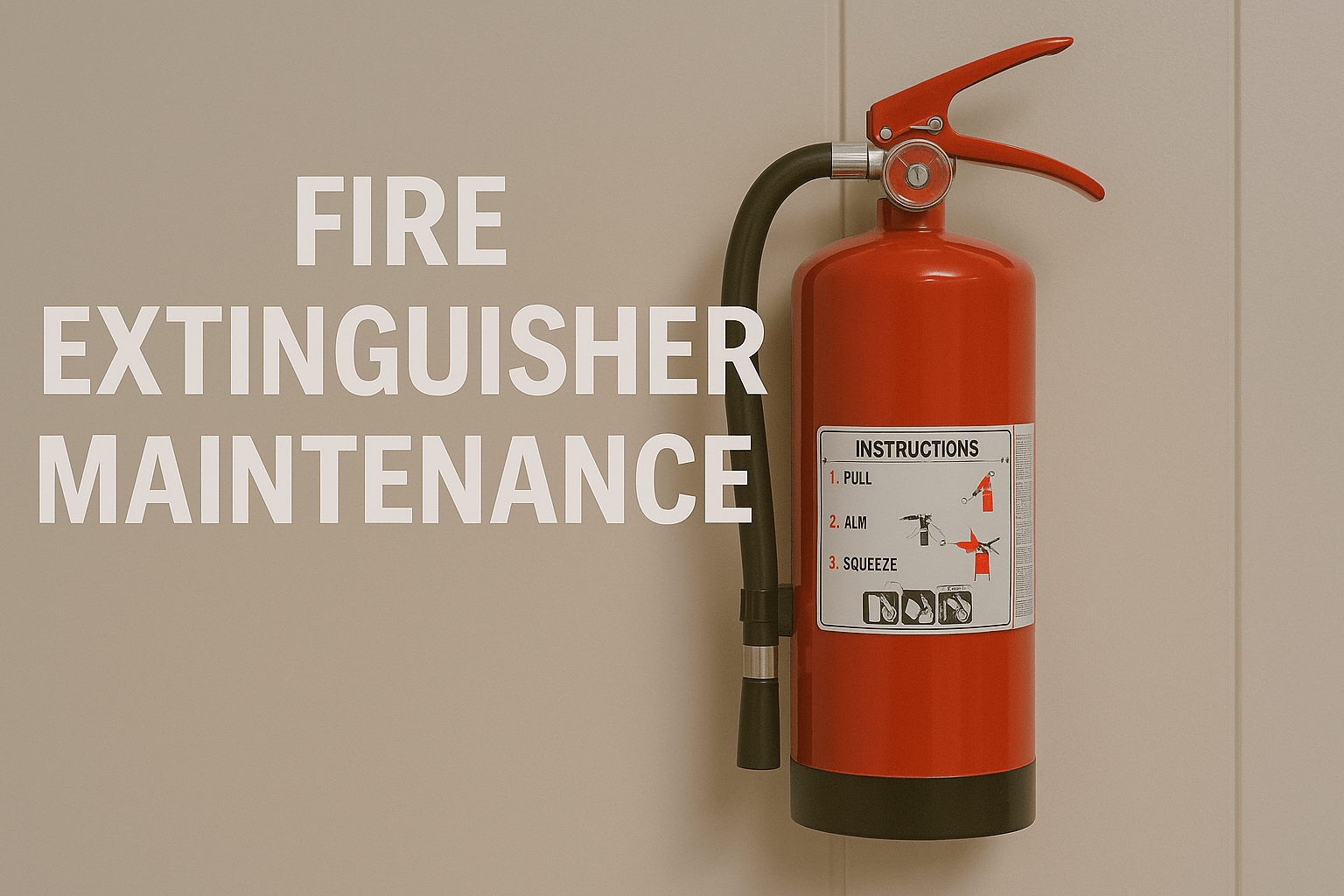 Fire Extinguisher Maintenance: What You Need to Know to Stay Safe ...